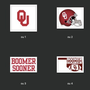 University of Oklahoma Water Bottle Labels (10) - Etsy