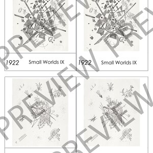 Wassily Kandinsky Art Montessori 3 Part Cards - Language - Art Lesson ...