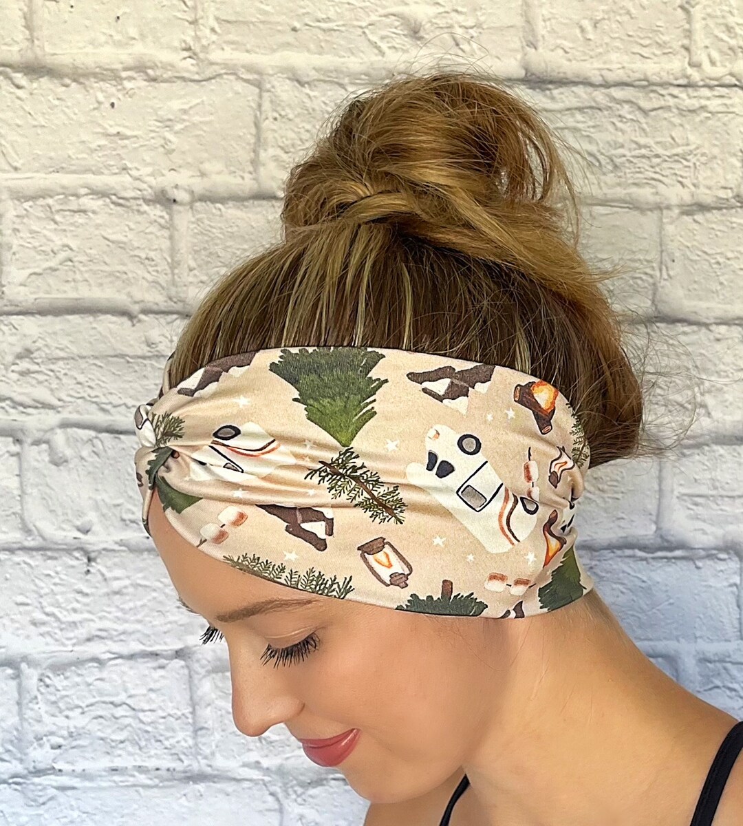 Camping Headband, Smores Headband, Halloween Headband, Fall Headband ...