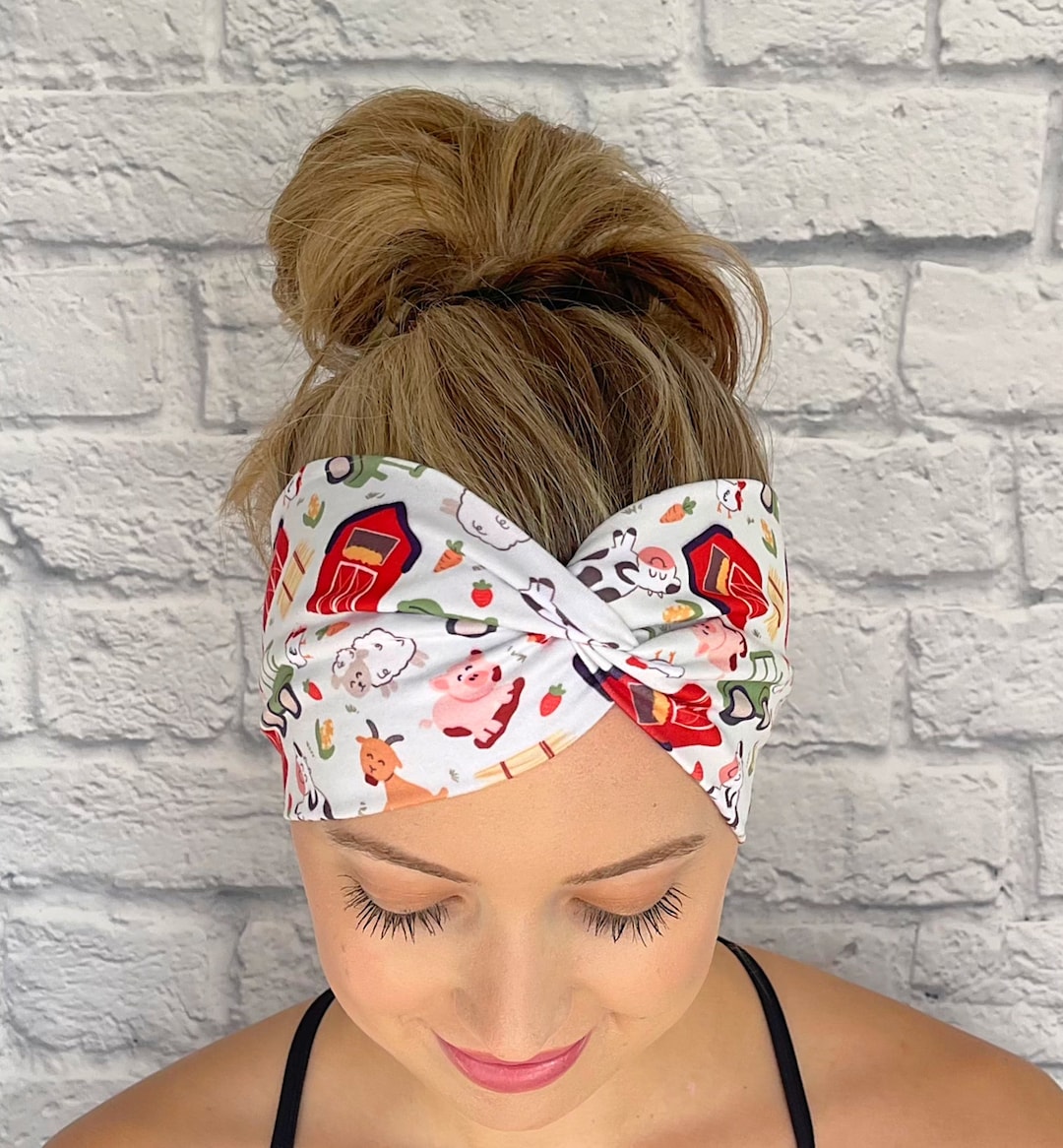 Farm Animal Headband, Animal Theme Headband, Veterinarian Headband, Vet ...