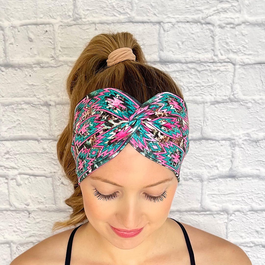 Western Print Headband, Western Accessories, Western Style, Farm ...