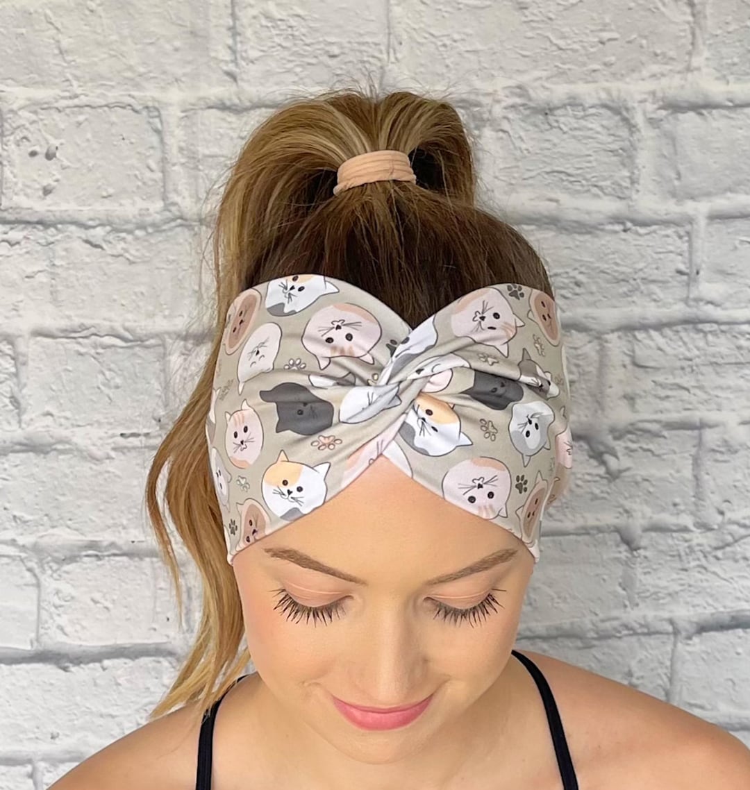 Cat Theme Headband, Veterinarian Headband, Cat Accessory, Vet Tech ...