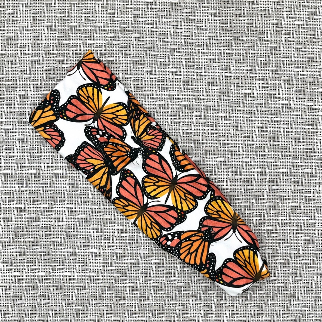 Monarch Butterfly Headband Flower Gardening Headband - Etsy
