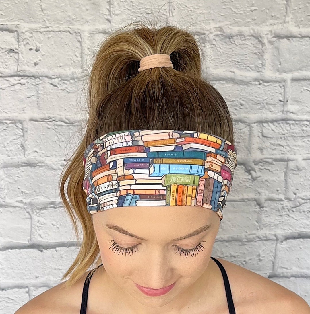 Book Lover Headband, Bookworm Headband, Teacher Headband, Teacher Gift ...
