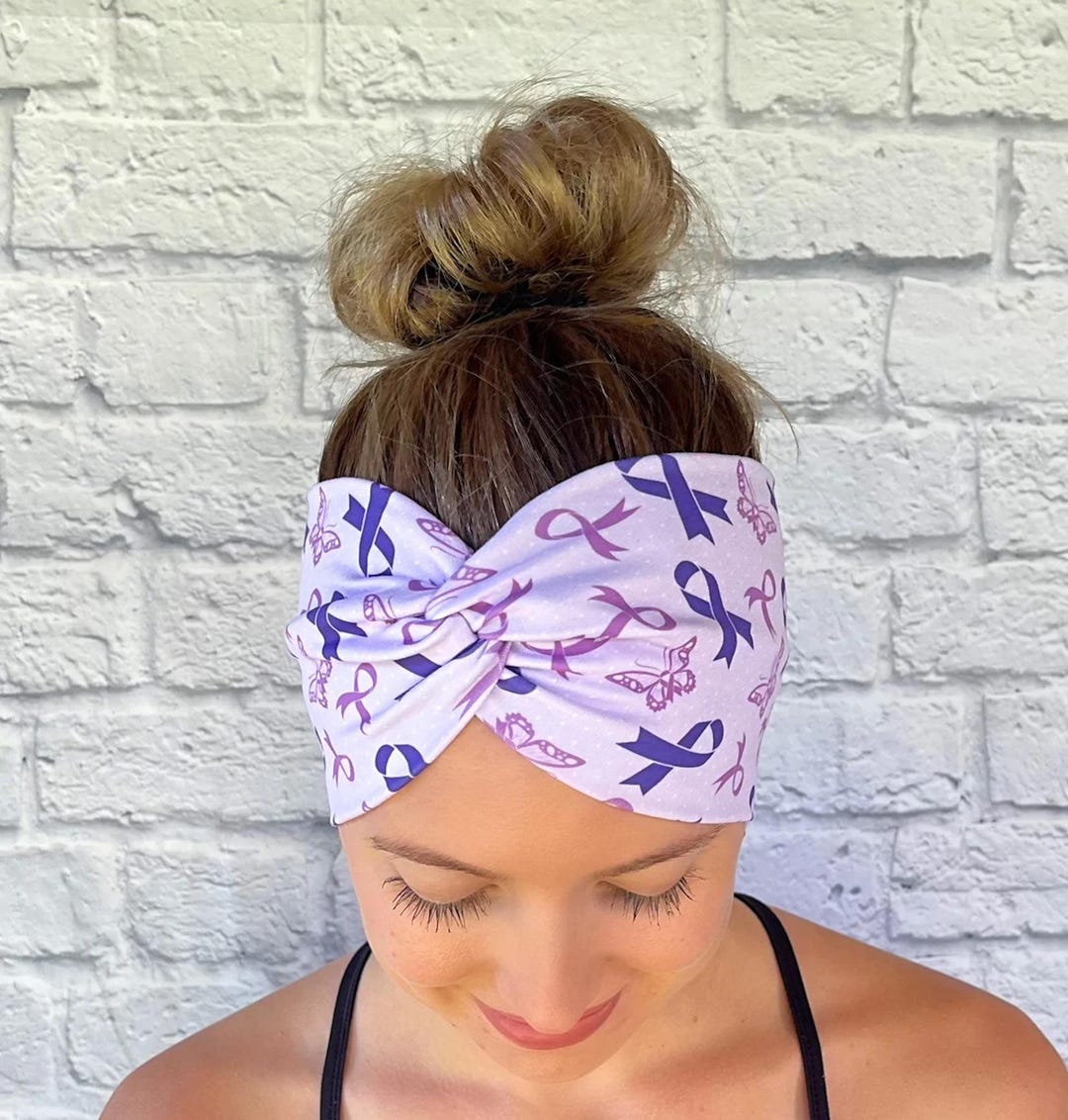 Epilepsy Awareness Headband, Seizure Awareness Headband, Pancreatic ...