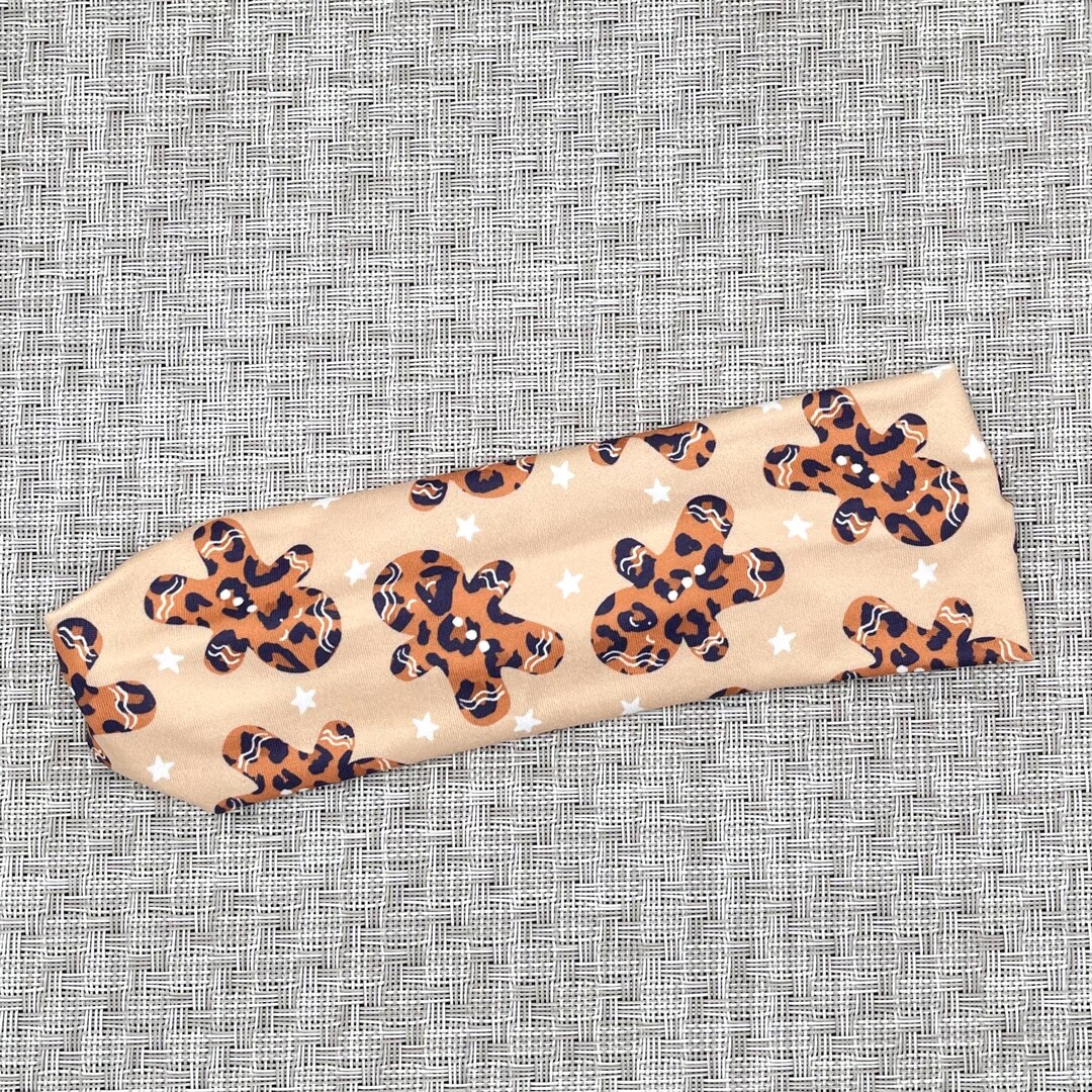 Gingerbread Christmas Headband Holiday Headband Christmas - Etsy