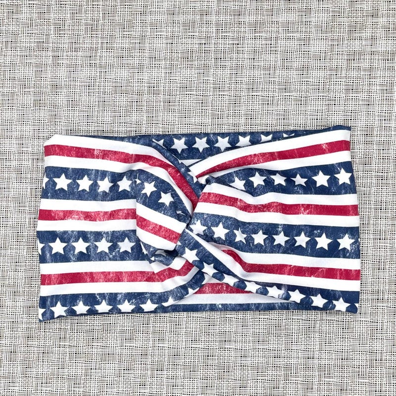 Patriotic Headband - Etsy