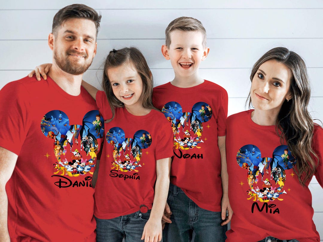 Disney Family Vacation, Disney Family Outfit, Custom Disney Shirts ...