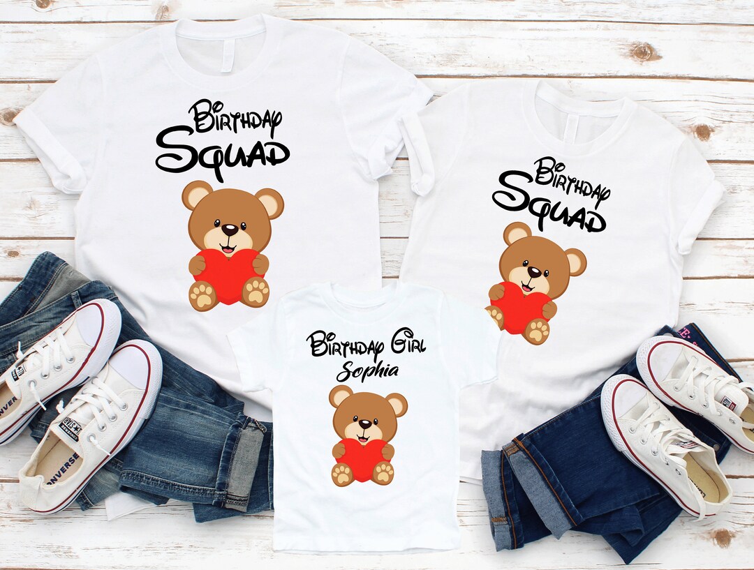 Birthday Squad Tees, Birthday Shirts, Birthday Squad Shirts, Birthday ...