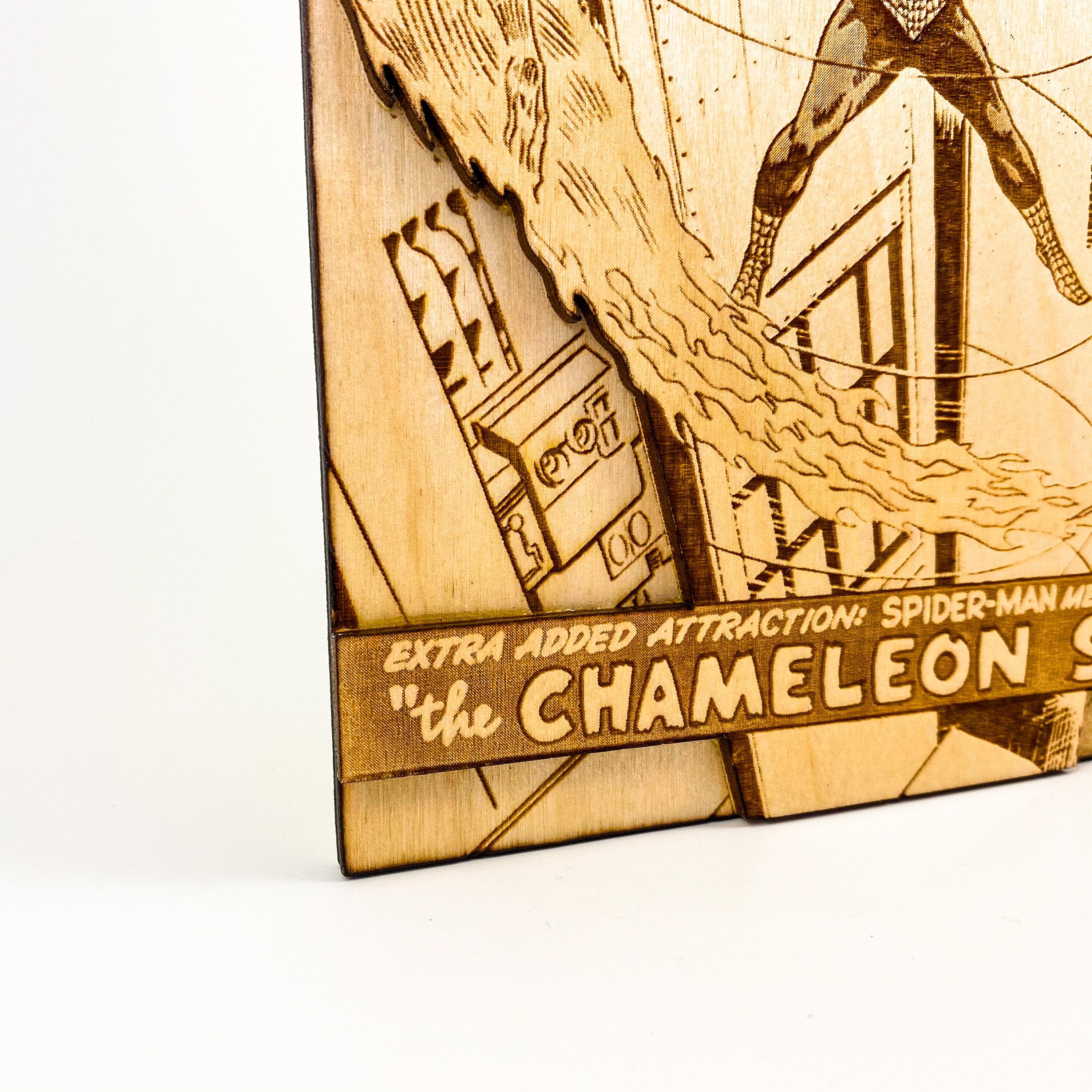 Amazing Spiderman 1 | 3d Wooden Comic Book | Silver Age Comic Book ...