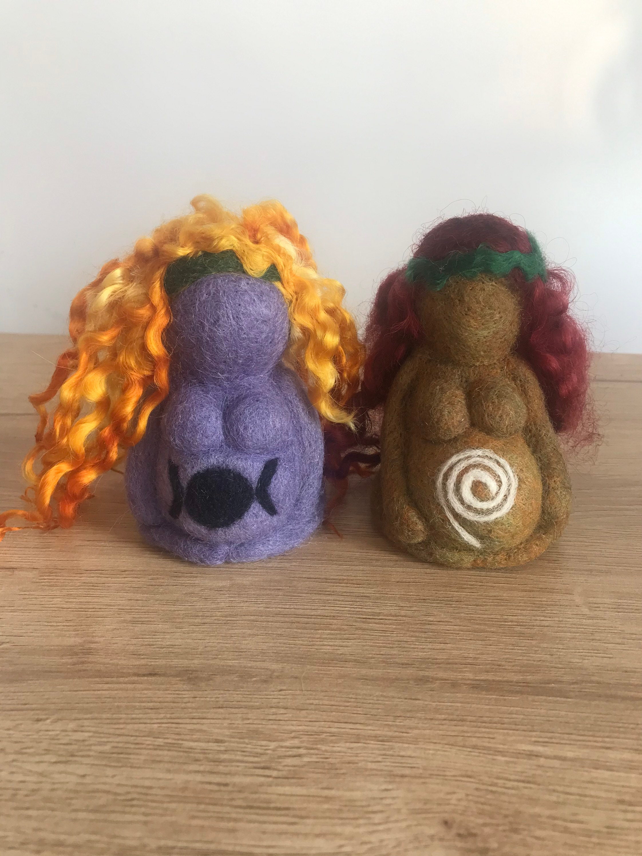 Altar Dolls, Spiritual Dolls, Triple Moon Goddess, Spiral Goddess ...