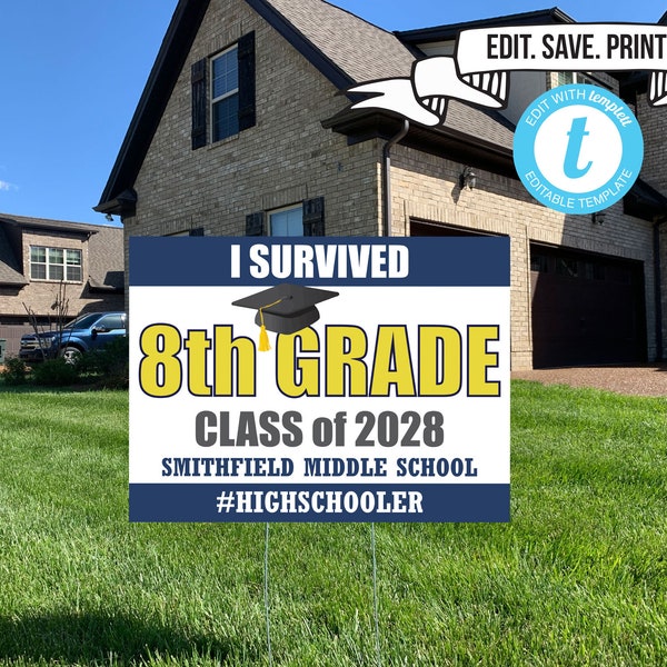 8th Grade Graduation 2021 - Etsy