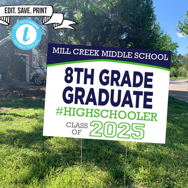 8th Grade Graduation 2021 - Etsy