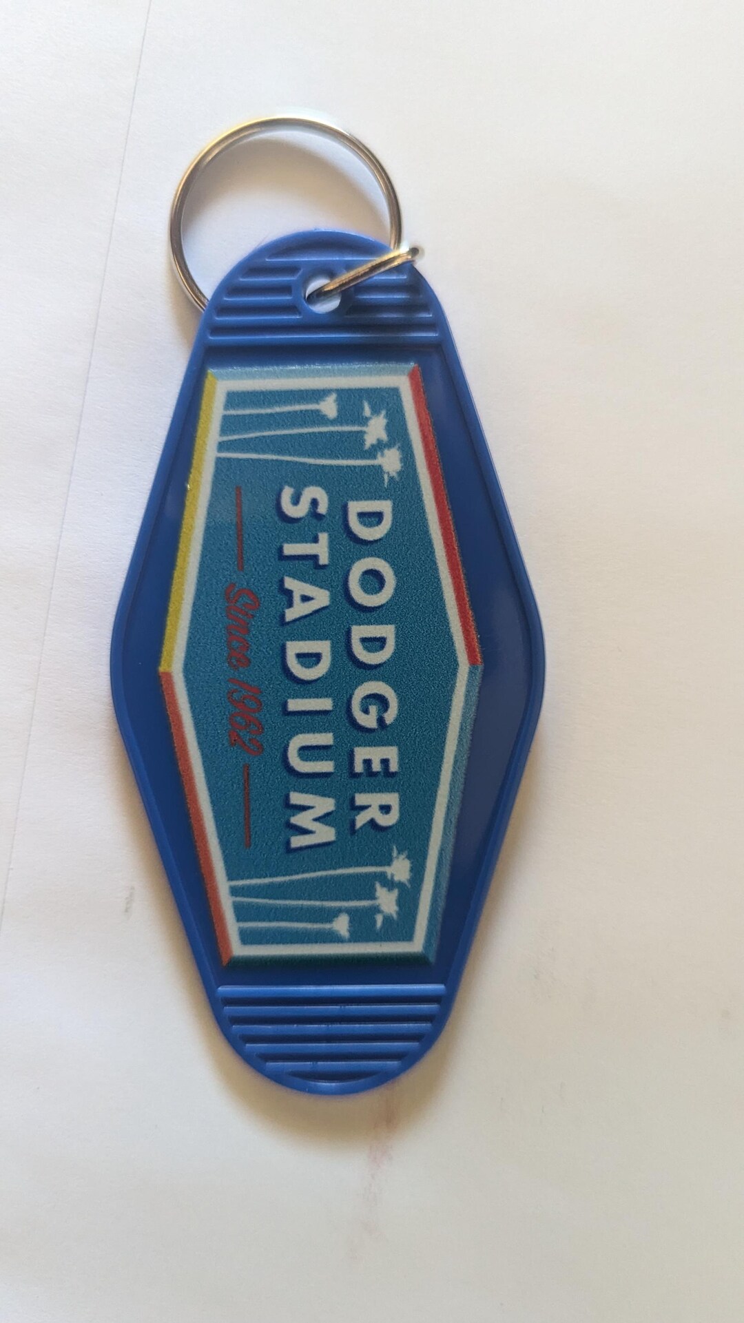 Los Angeles Dodgers Motel Keychain - Etsy