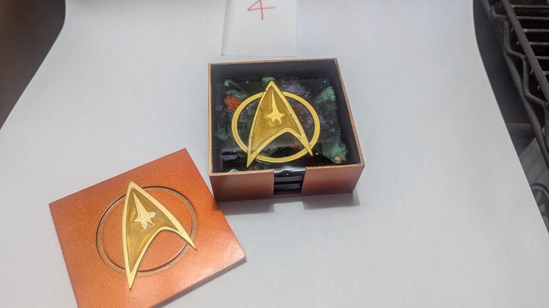 Star Trek Coaster - Etsy