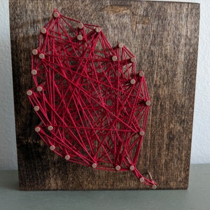 Fall Leaf String Art Set Seasonal - Etsy