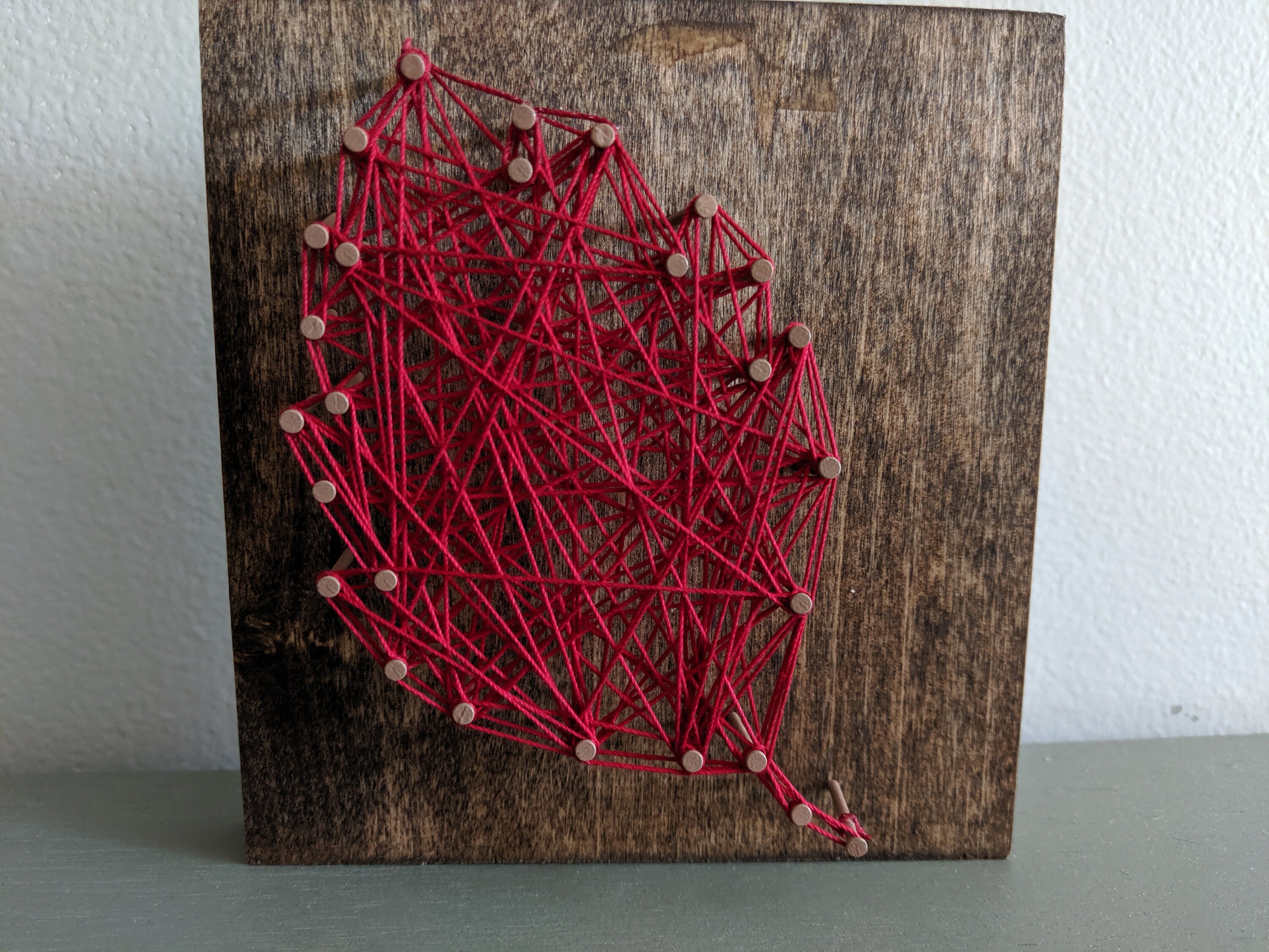 Fall Leaf String Art Set Seasonal - Etsy