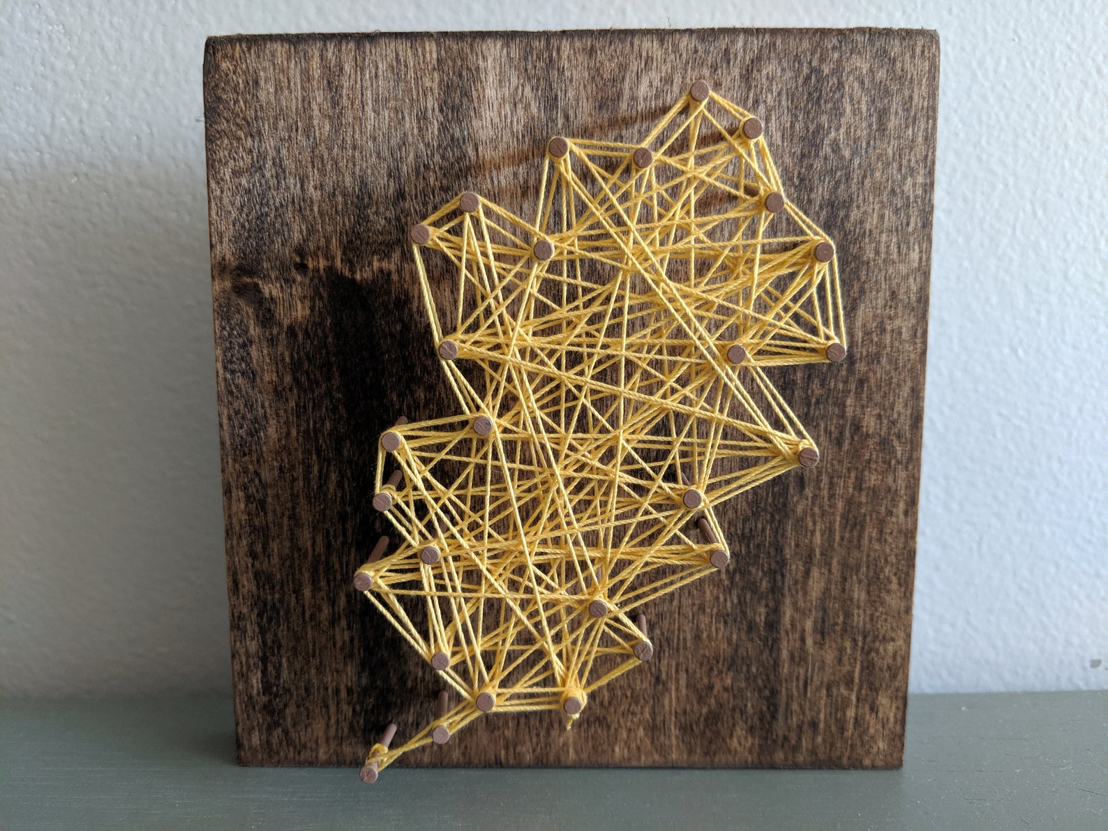 Fall Leaf String Art Set Seasonal - Etsy