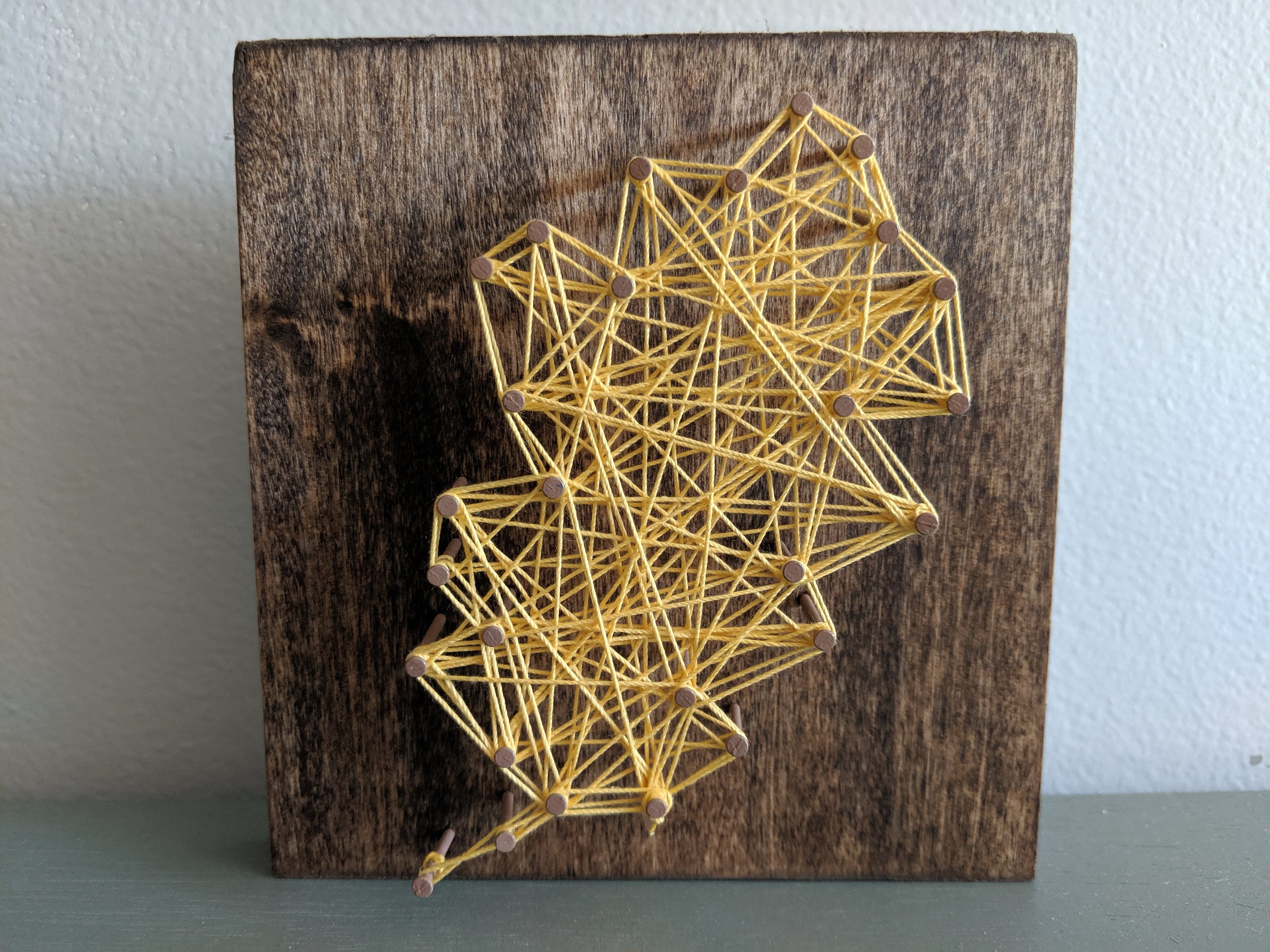 Fall Leaf String Art Set Seasonal - Etsy