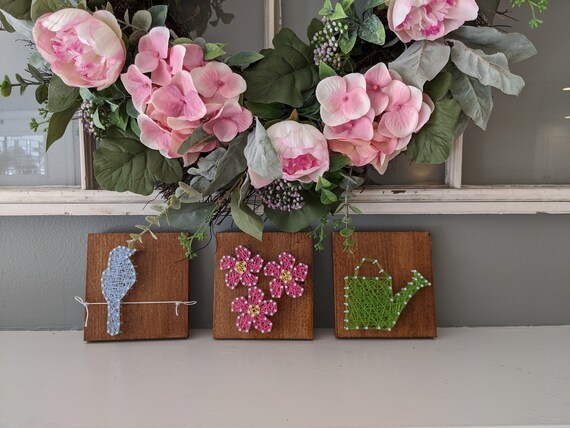 Spring String Art Set | Etsy