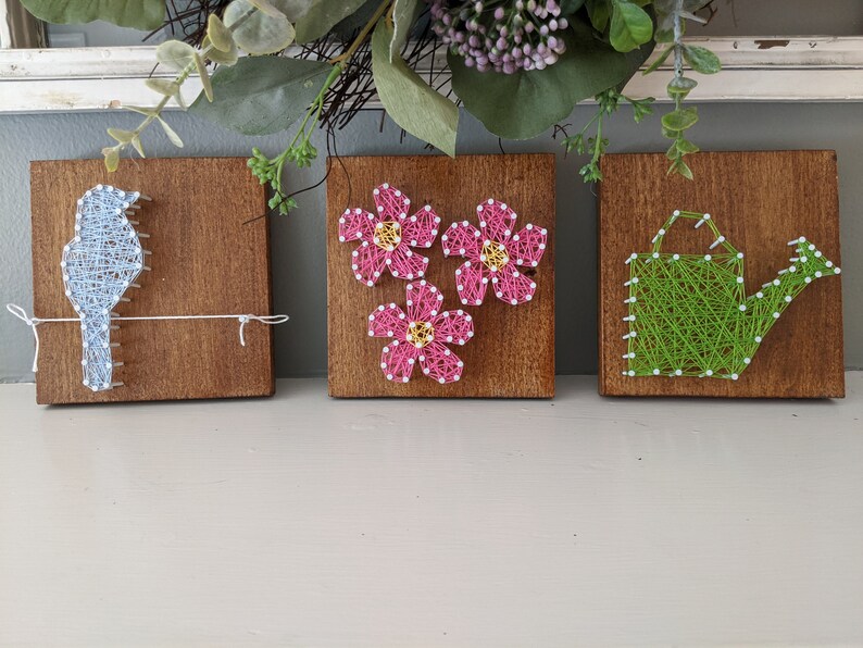 Spring String Art Set | Etsy
