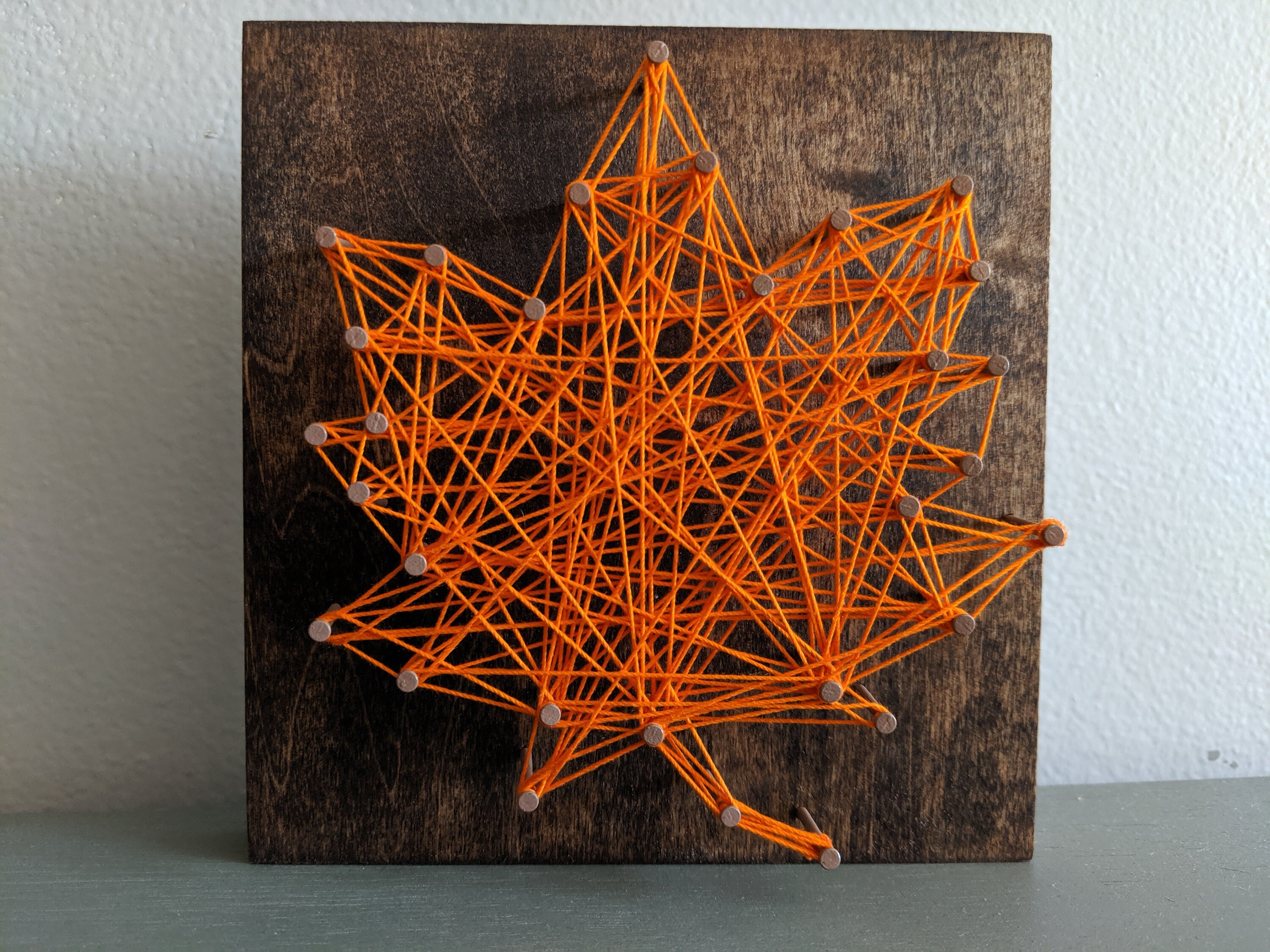 Fall Leaf String Art Set Seasonal - Etsy