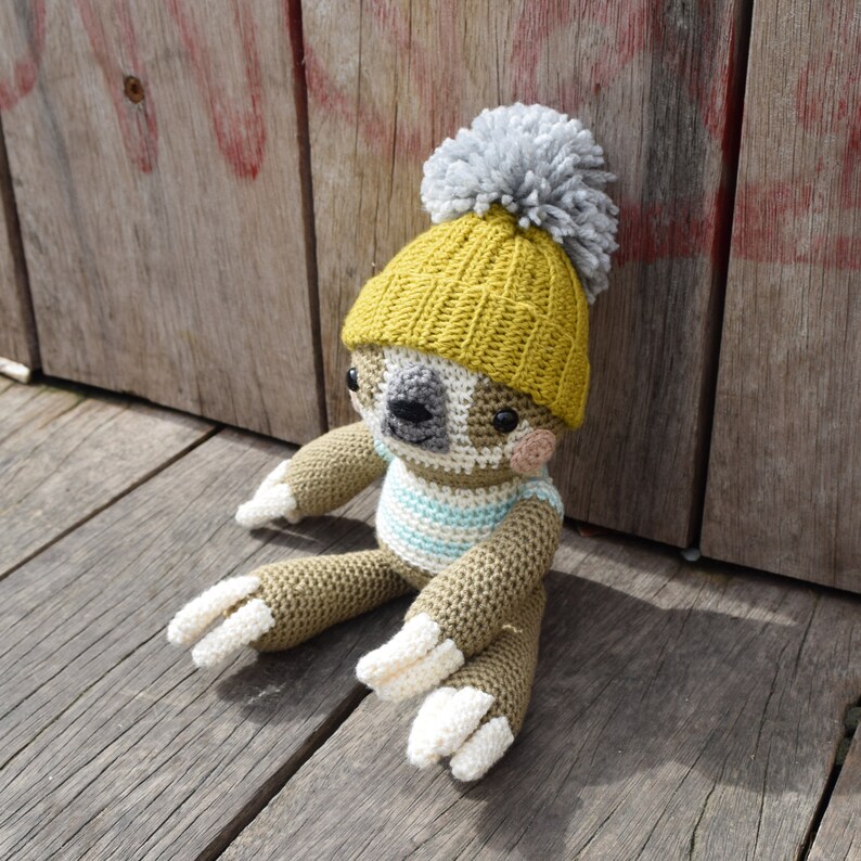 Crochet Sloth - Etsy