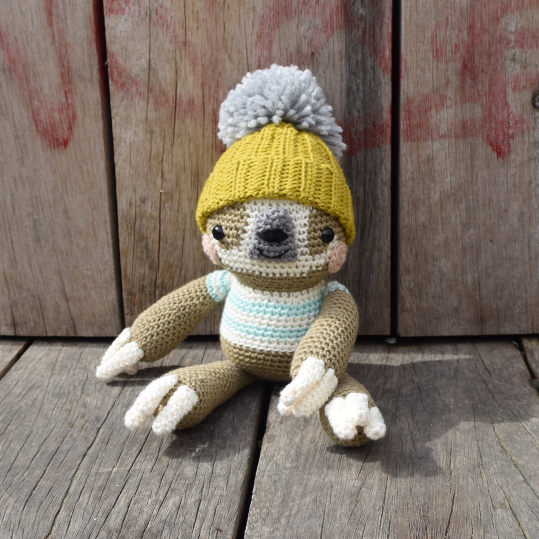 Crochet Sloth - Etsy
