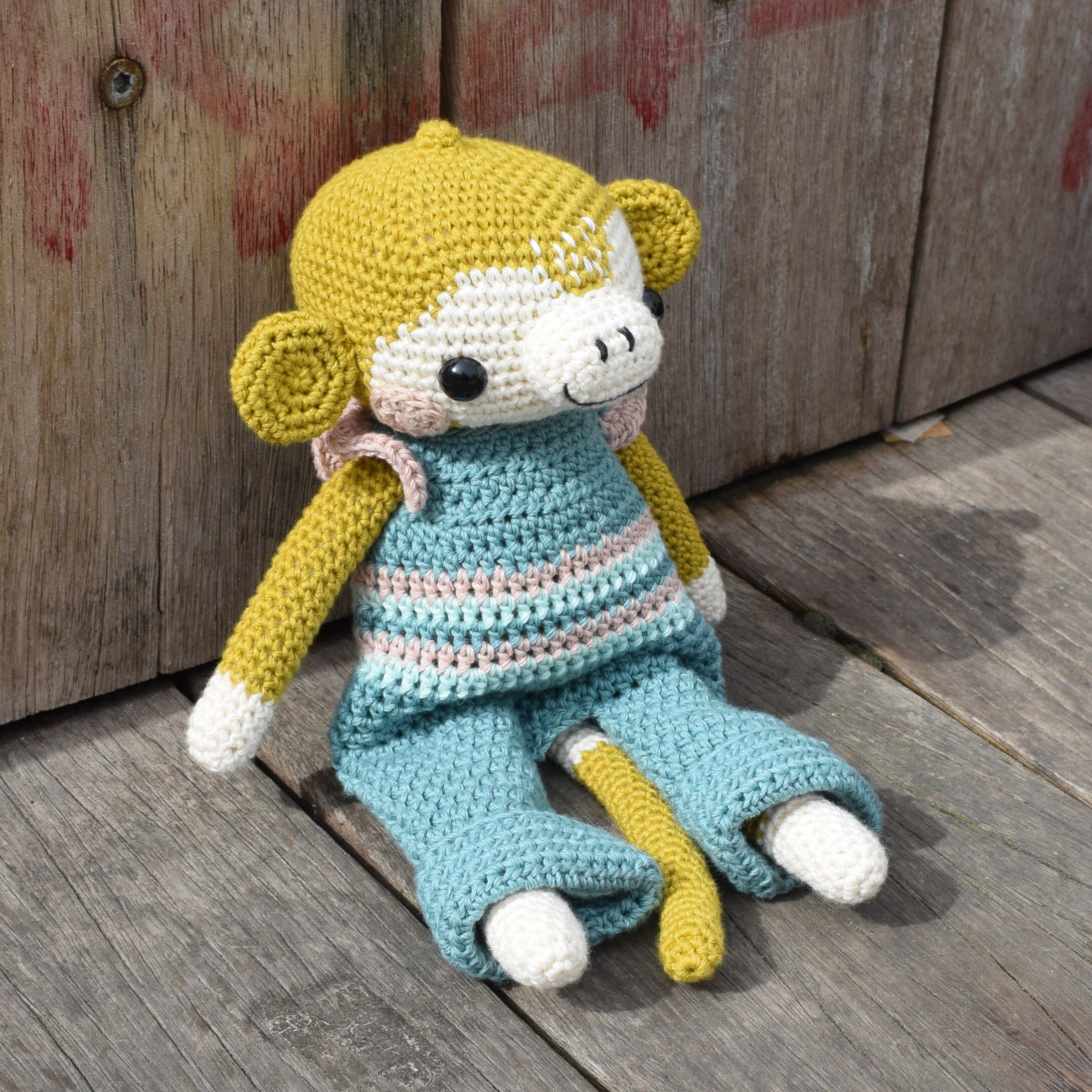 Crochet Monkey - Etsy