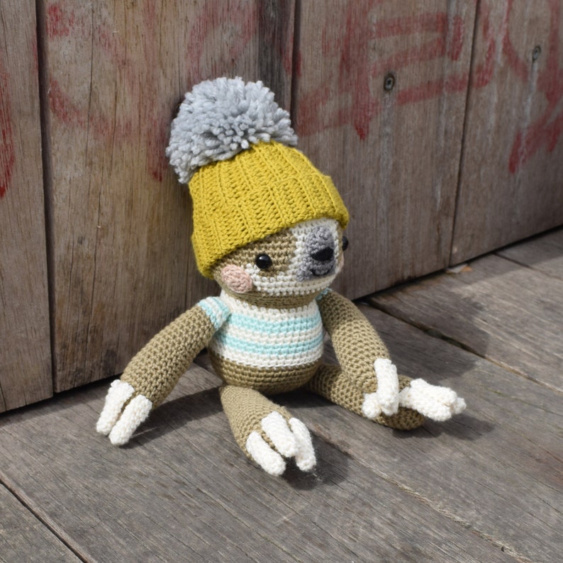 Crochet Sloth - Etsy
