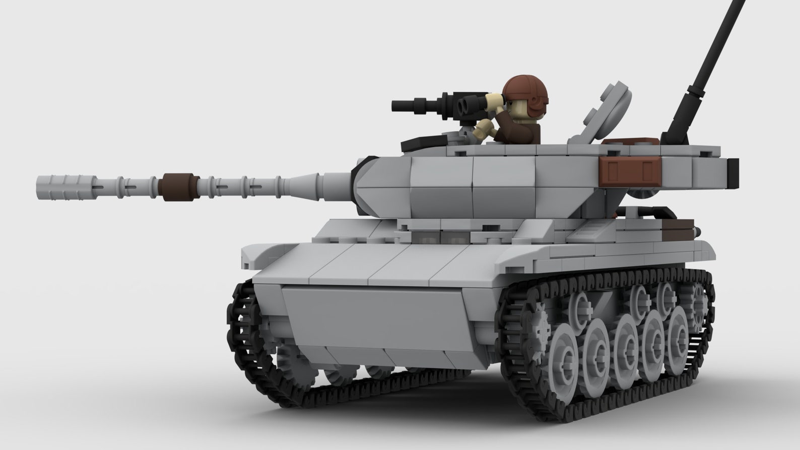 Digital Instructions Only, US M41 Walker Bulldog Tank, Custom MOC ...
