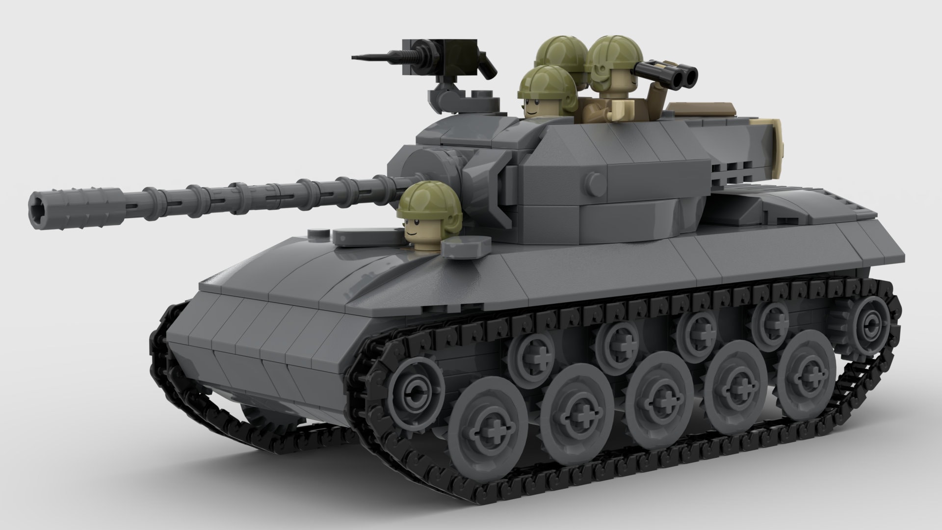 Digital Instructions Only, US WWII M18 Hellcat Tank Destroyer, Custom ...