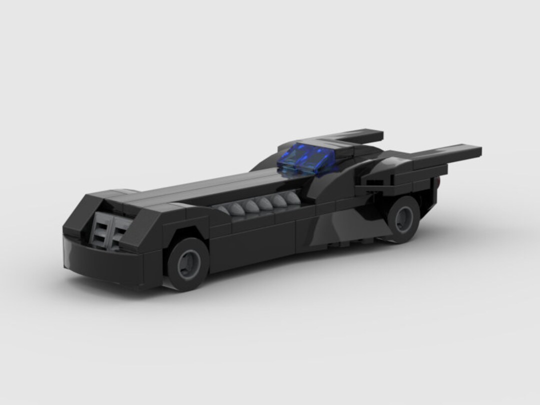 Digital Instructions Only, Mini Batmobile 1940 Inspired Car, Compatible ...