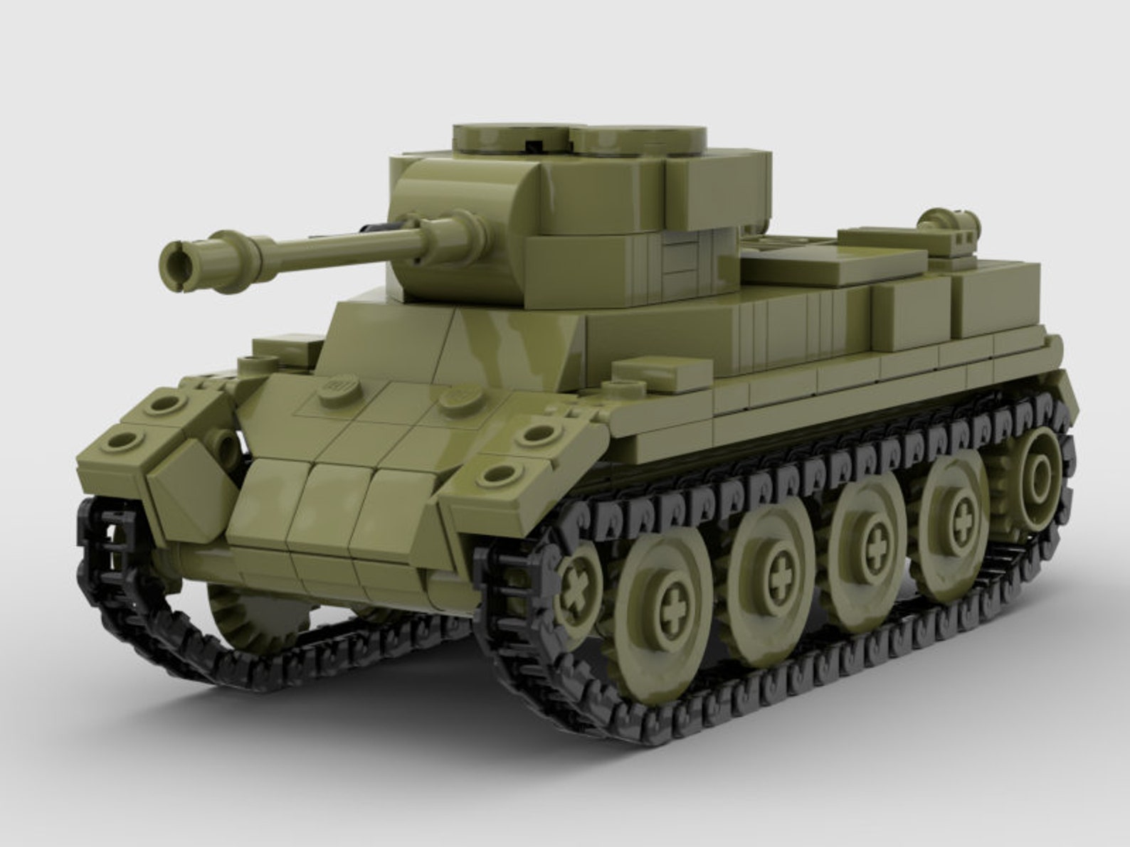 Digital Instructions Only, Soviet WWII BT-7M 1942 Light Fast Tank ...