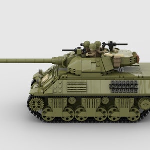 Digital Instructions Only, M36 Jackson WWII Tank Destroyer, Custom MOC ...