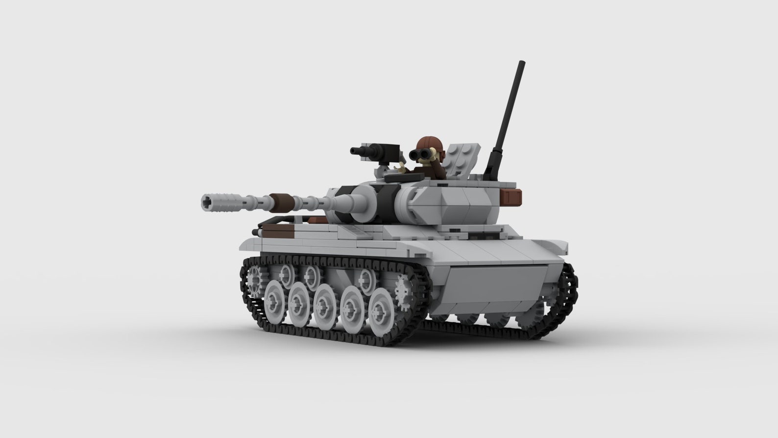 Digital Instructions Only, US M41 Walker Bulldog Tank, Custom MOC ...