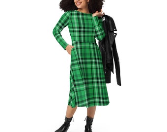 Scottish Check Gothic Dress - Etsy