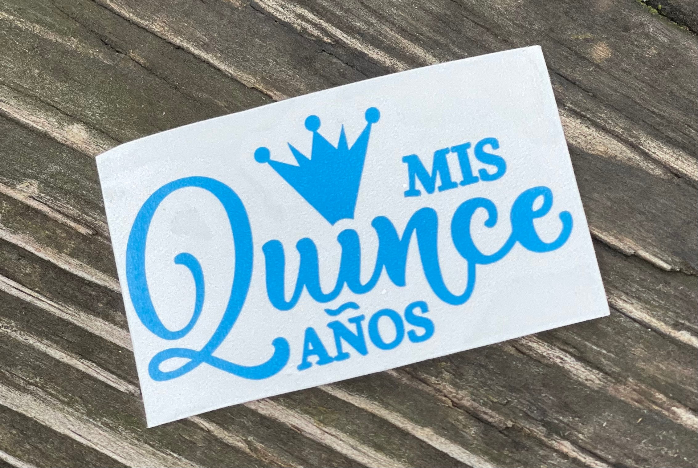 Mis Quince, Mis Quince Años, Mis Xv, Quinceañera Sticker, Mis Xv Decal ...