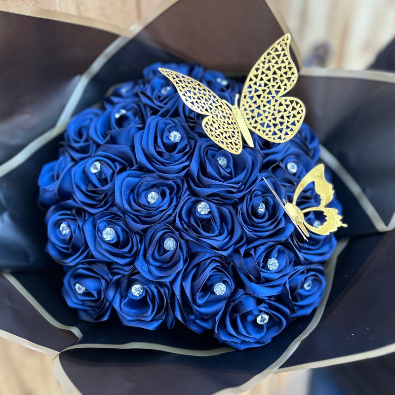 Ramo de rosas eternas - Etsy México