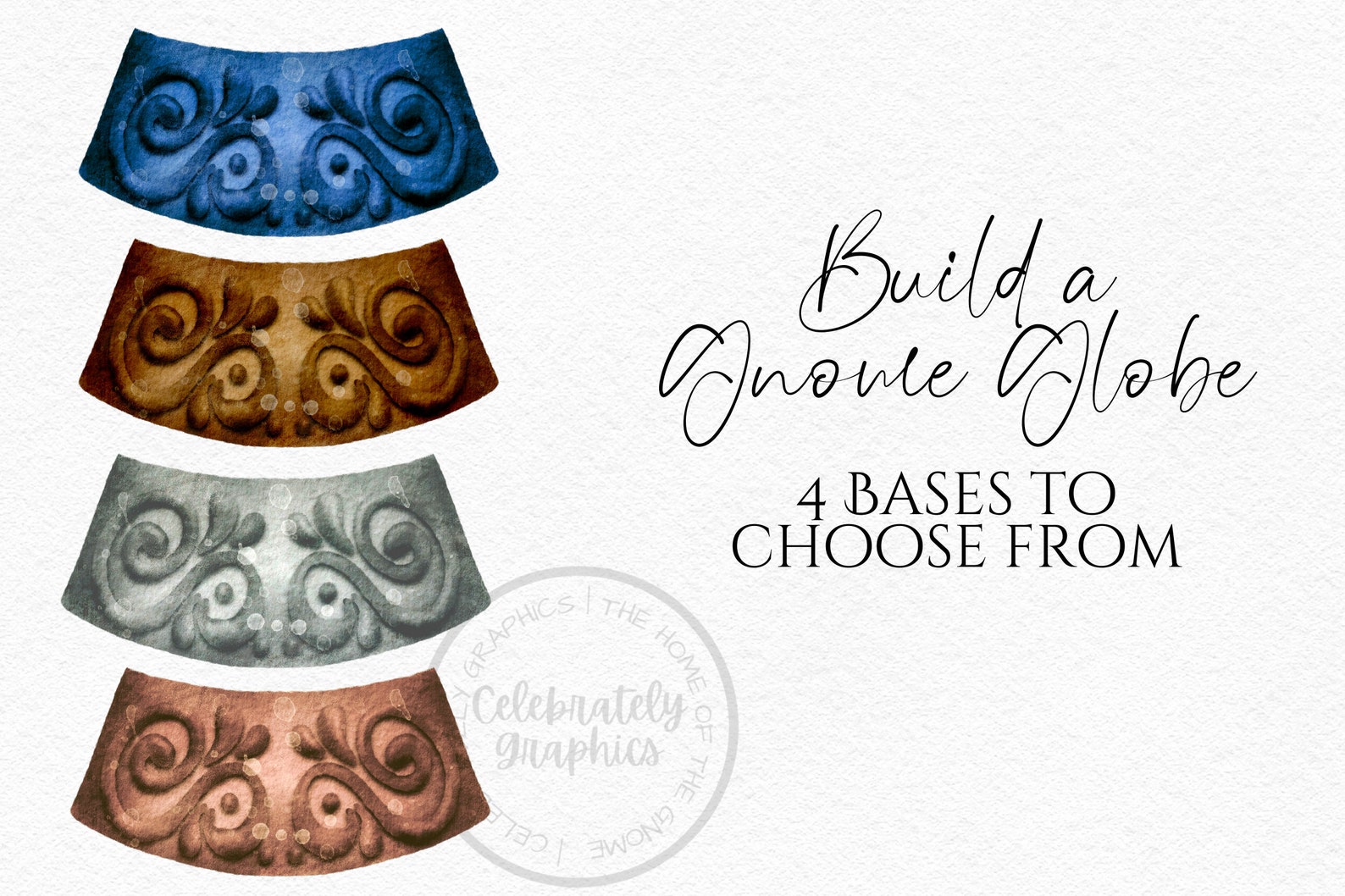 Build A Gnome Globe Clipart PNG Bundle Xmas Gnonk Snow Globe - Etsy Canada