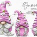 Poppy Gnome Clipart PNG, Hand Drawn Watercolor Poppy Gonk Clipart ...