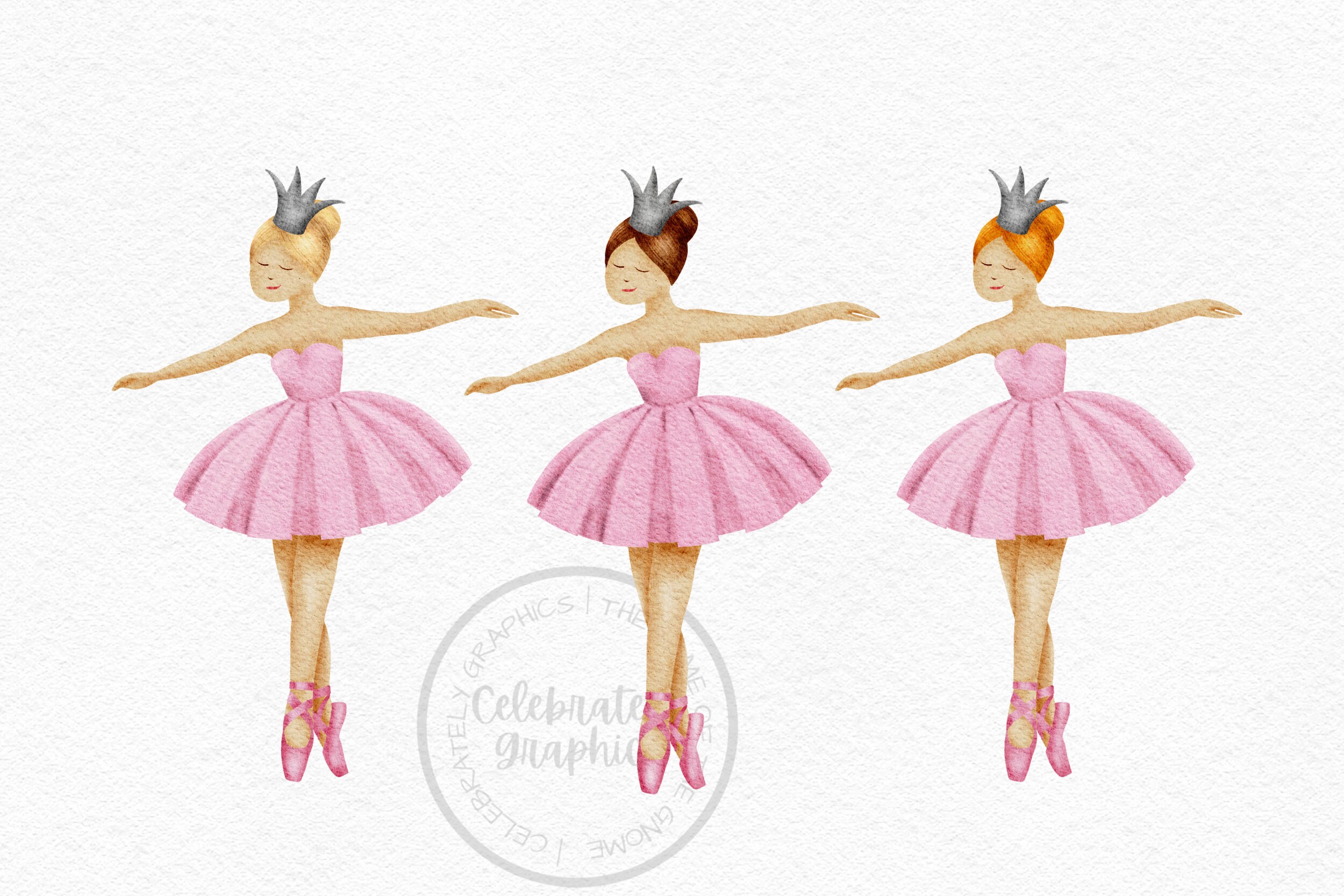 Pink Nutcracker Clip Art Christmas Watercolor Holiday Clipart - Etsy