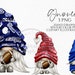 American Football Gnomes Hand Drawn Watercolour Gnome Png - Etsy UK