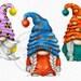 Science Gnome Clipart PNG Set of 6 Gnomes Hand Drawn Watercolor Science ...