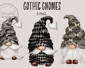 Rainbow Gnome Clipart PNG, Hand Drawn Watercolor Gnome Clipart, Digital ...