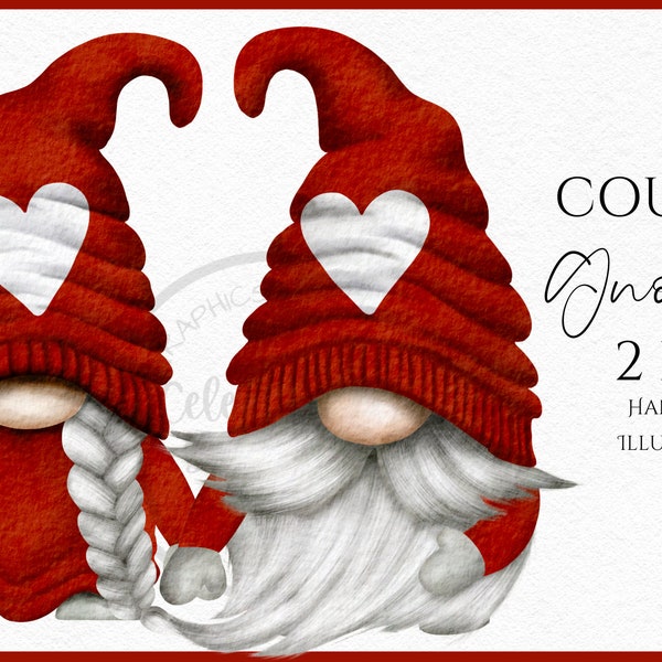 Gnome Couple - Etsy