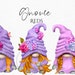 Best Friends Gnomes, Sisters Gnome, Best Friend's Gonks Hand Drawn ...