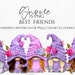 Best Friends Gnomes, Sisters Gnome, Best Friend's Gonks Hand Drawn ...