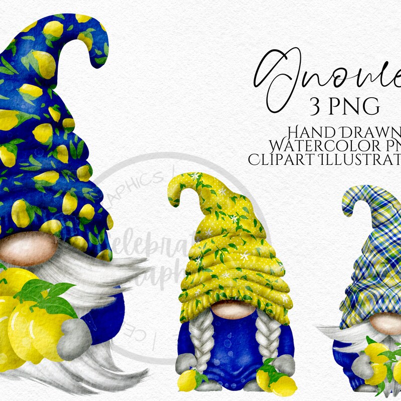 Lemon Gnome Svg - Etsy