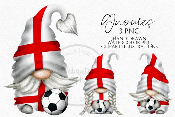 Football Its Coming Gnome PNG England Football Gnomes - Etsy